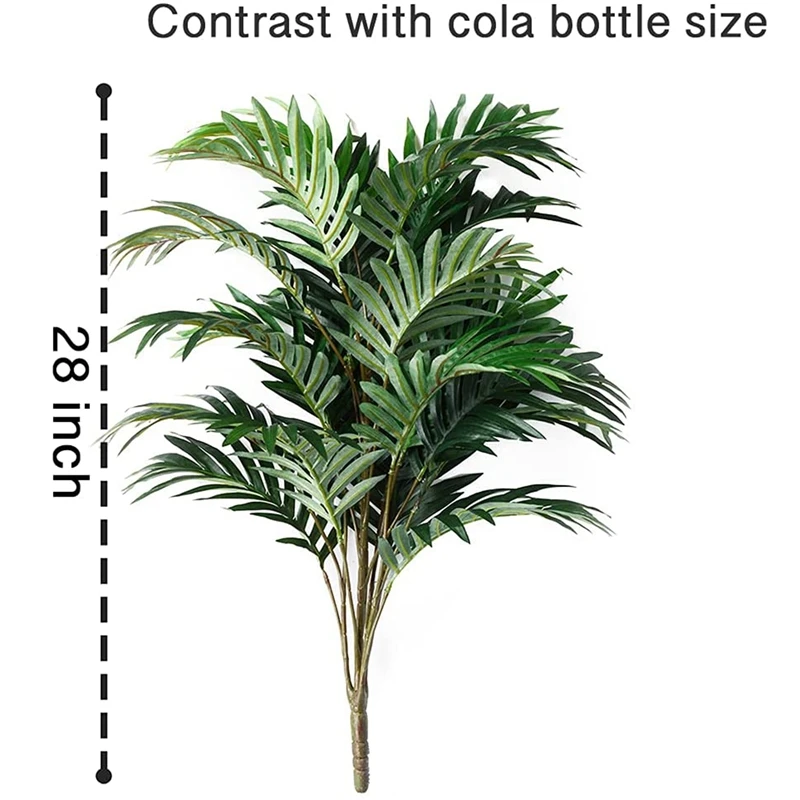 Artificial-Palm-Plant-Leaf-Artificial-Fake-Tropical-Big-Palm-Leaf ...