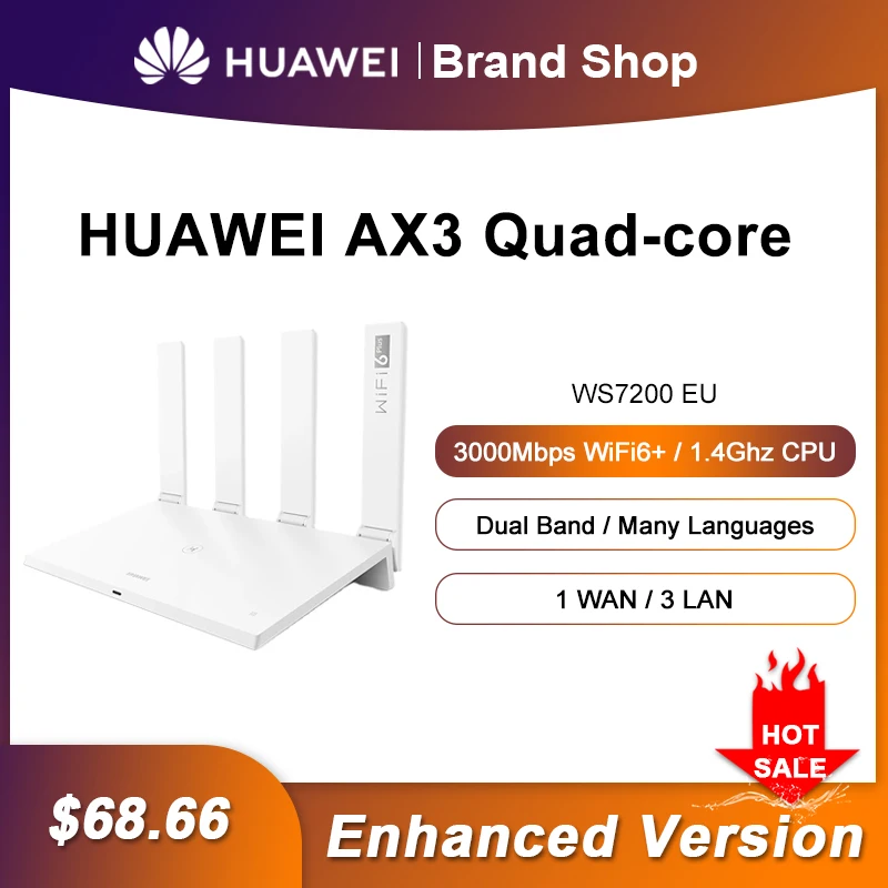 Huawei-AX3-PRO-Roteador-WiFi-Sem-Fio-Amplificador-de-Sinal-Original ...