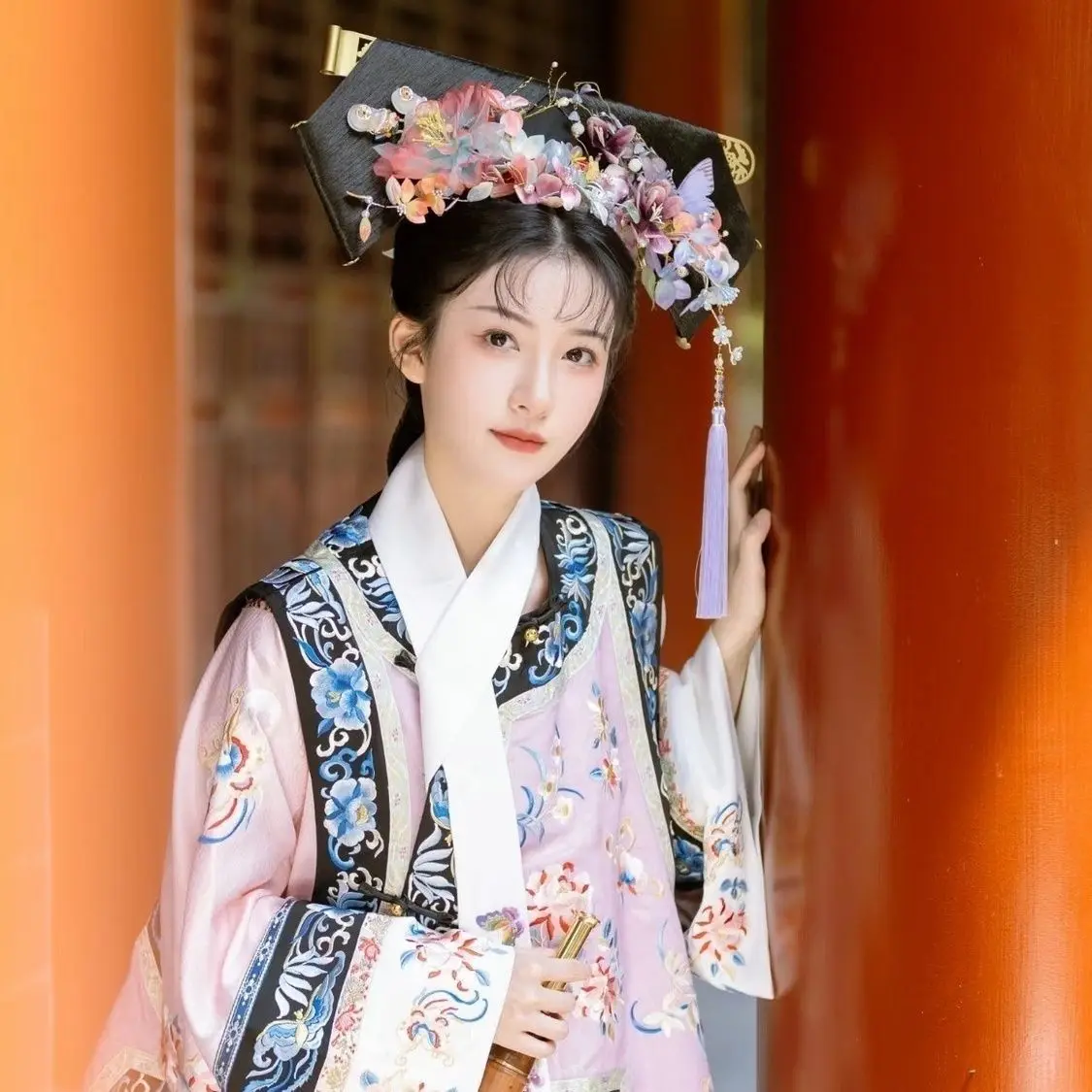 Hanfu-Qing-Dynasty-Printed-Ancient-Clothing-Qing-Dynasty-Cloak-Clothes ...