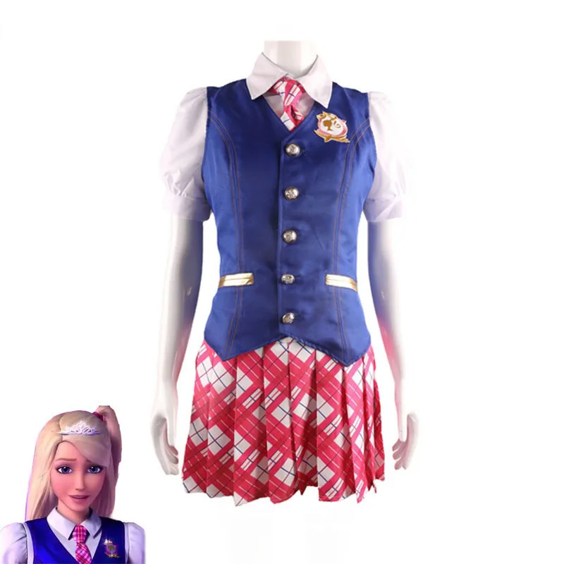 Movie-Barbiee-Cosplay-Costume-Halloween-Princess-Dress-Delancy-Wen-COS ...