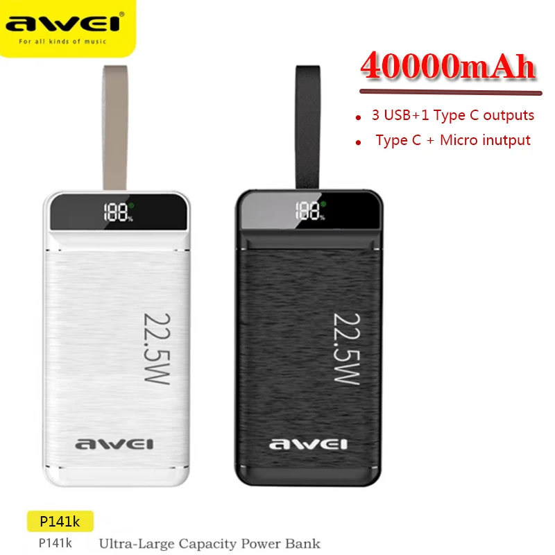 Battery 40000mah Fast Charge | Power Banks Fast Charging | Portable ...