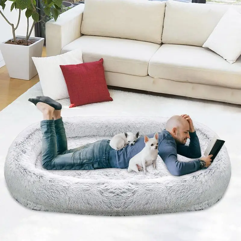 5/6XL Super Soft Large Dog Bed Plush Cat Mat Dog Beds For Large Dogs ...