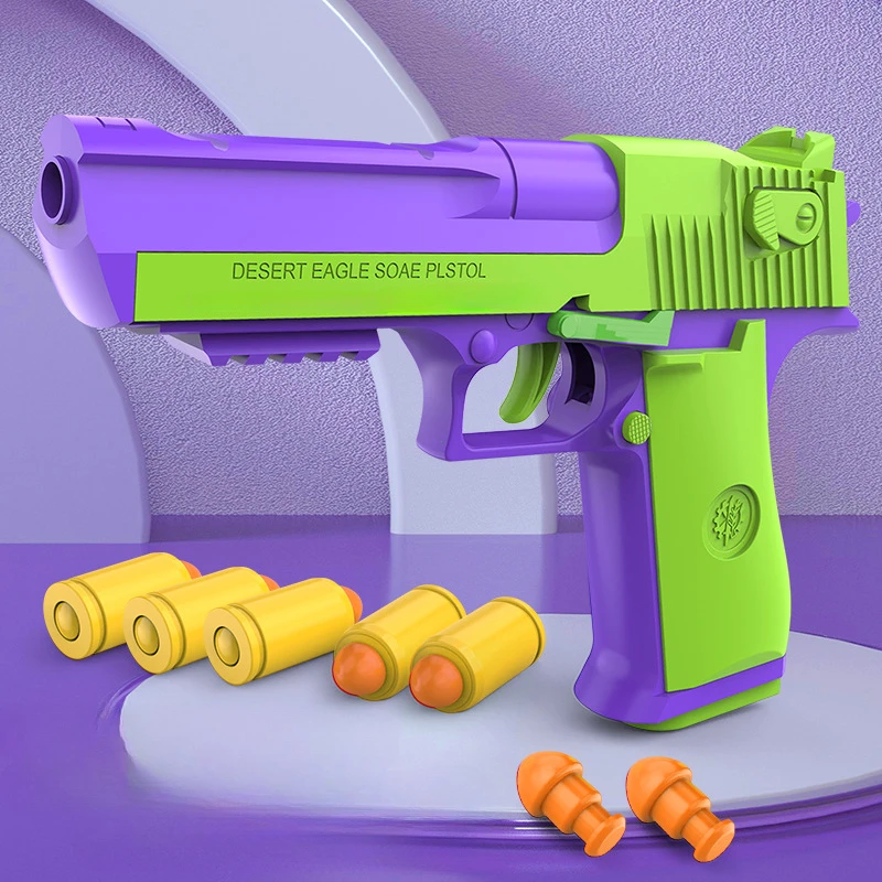 Radish-Gun-Decompression-toys-Desert-Eagle-2011-Pistol-1911-Continuous ...