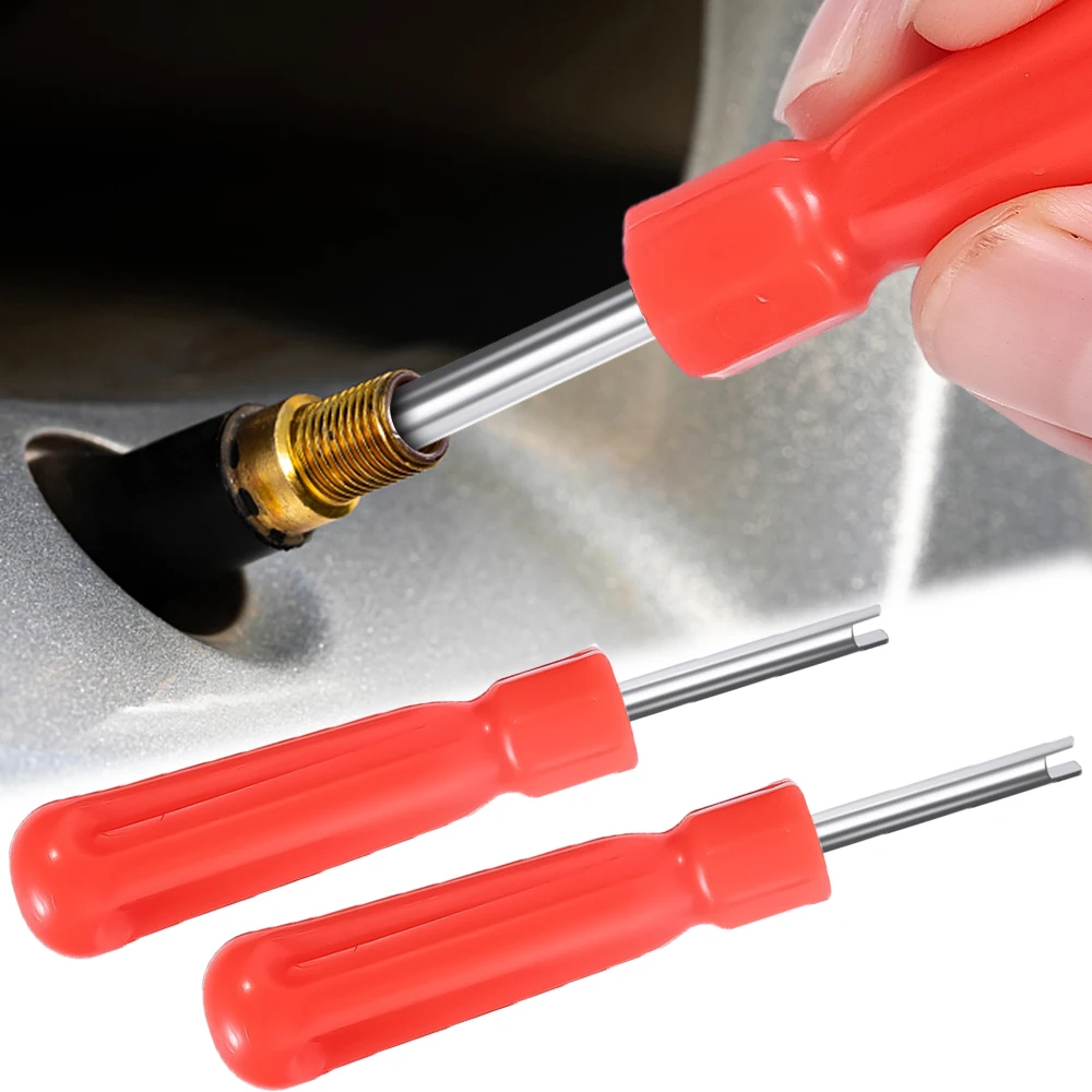 Car Tire Valve Stem Core Remover Screwdriver Universal Auto Bicycle ...