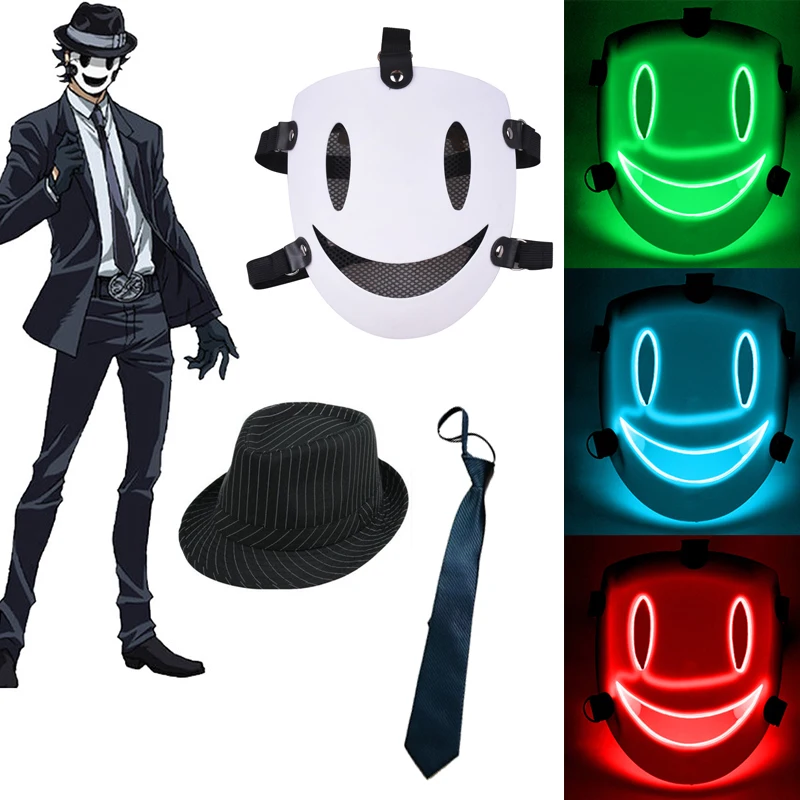 Japanese-Anime-Cosplay-Face-Mask-Neon-High-Rise-Invasion-Mask-LED ...