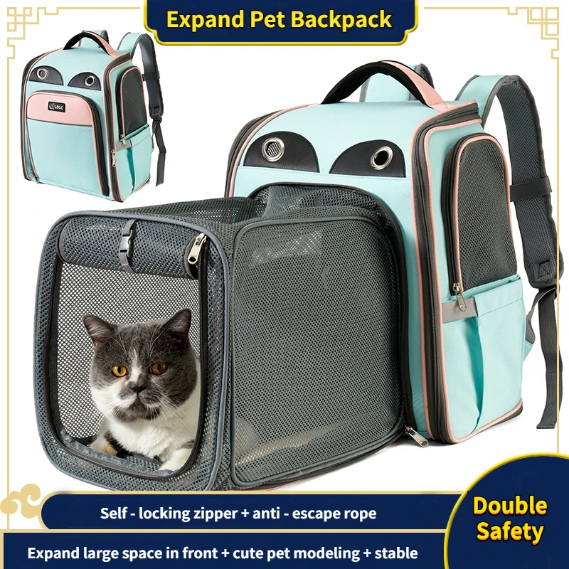 Extended-pet-backpack-out-portable-can-expand-cat-backpack-hidden-pet ...