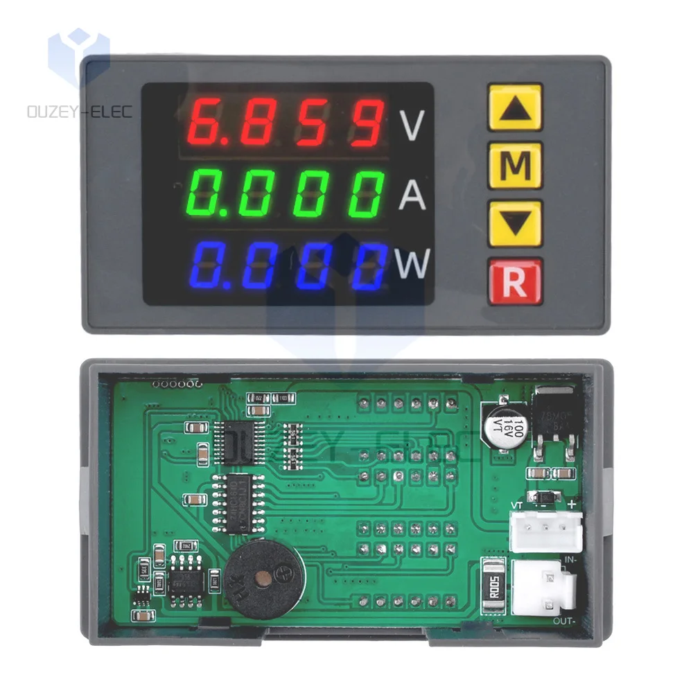 BM730-Digital-Voltmeter-Ammeter-Power-Meter-With-Buzzer-100V-10A-1000W ...