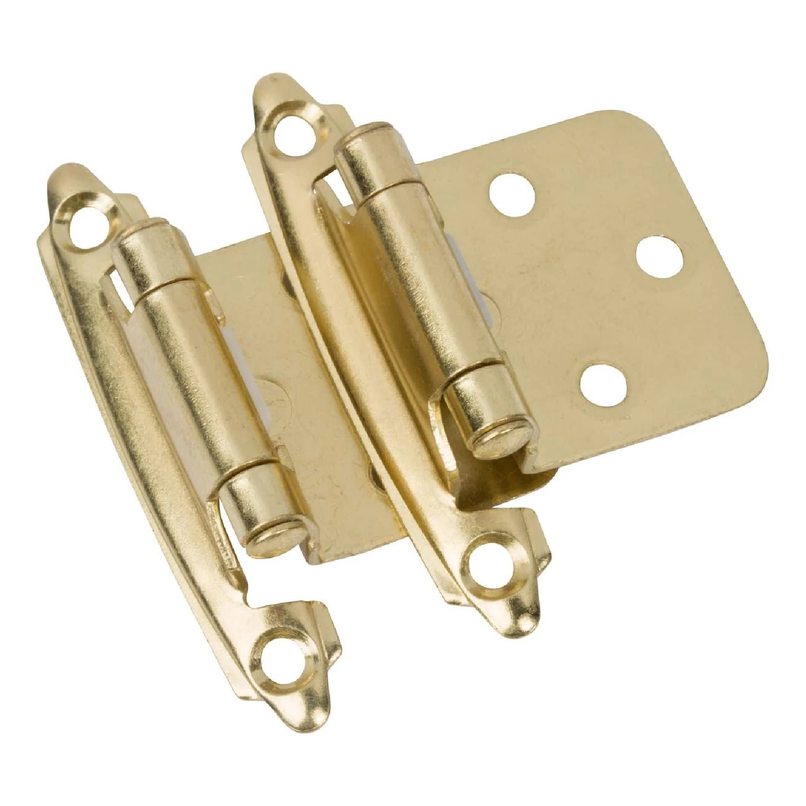 Viladepot 1/2" Cabinet Hinges 10PCS Embedded Flat Cover Sprung Kitchen ...