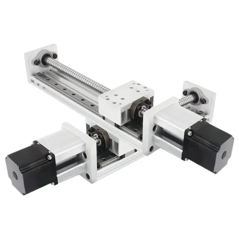 Cross-slide-table-two-axis-XY-automatic-numerical-control-bench-drill ...