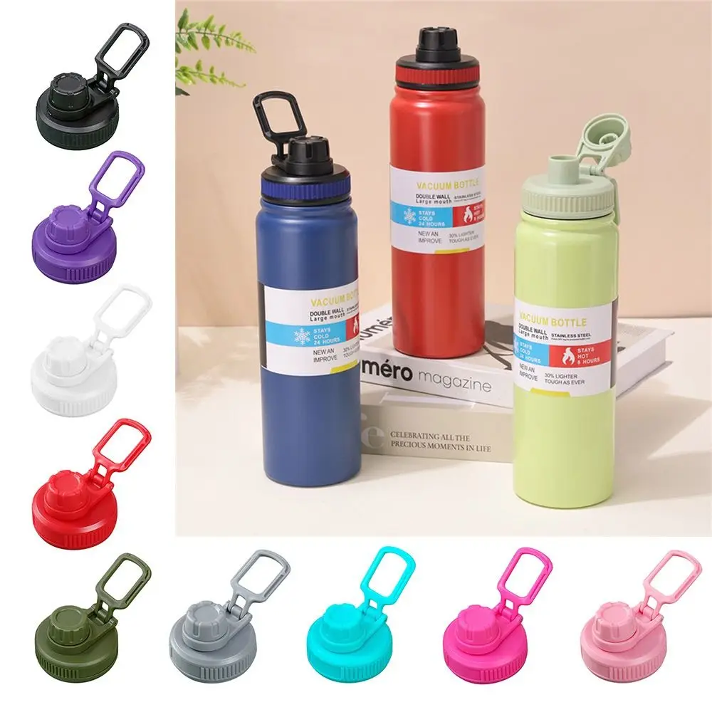 Portable Plastic Bottle Lid Multicolor Replacement Cup Cap Splash Spill ...
