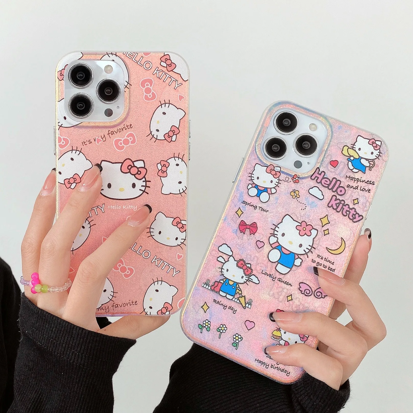 Happy Birthday Hello Kitty Glitter