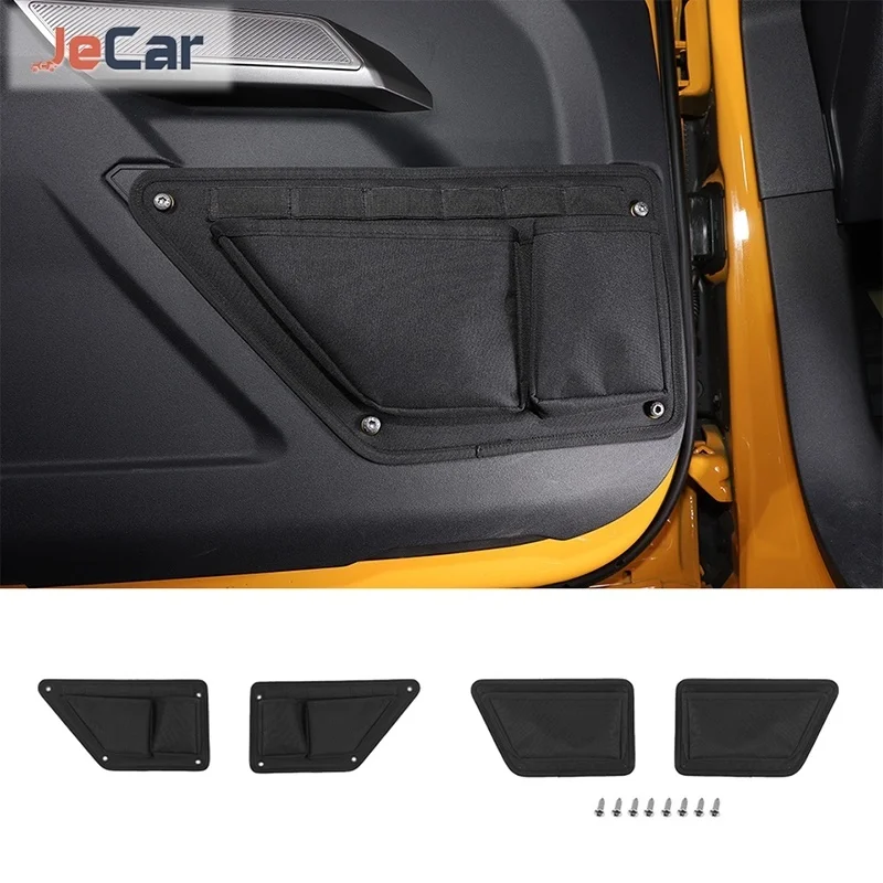 JeCar-Stowing-Tidying-Car-Front-Door-Net-Pockets-Storage-Bags-for-Ford ...