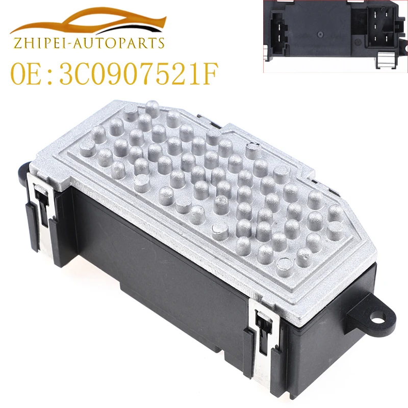 3C0907521F Heater Blower Fan Resistor Speed Controller Car For AUDI A3 ...