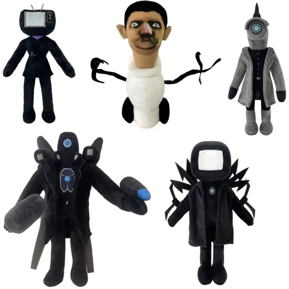 Skibidi-Peluche-de-inodoro-para-ni-os-juguete-de-felpa-de-Anime ...