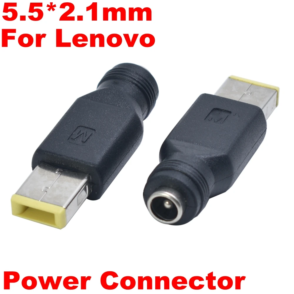 DC-5-5x2-1mm-Female-To-Square-Plug-20V-Power-Converter-Socket-Connector ...
