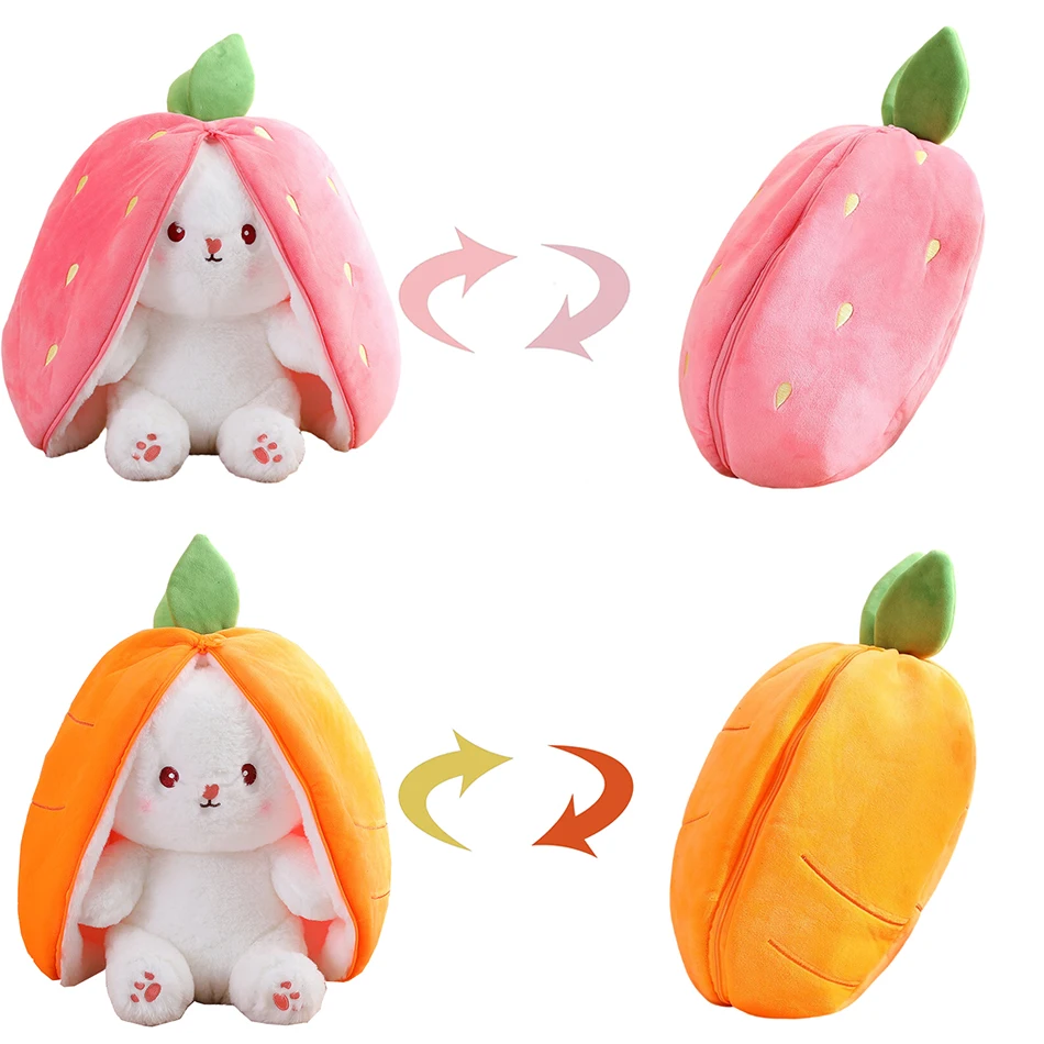 18cm-Cosplay-Strawberry-Carrot-Rabbit-Plush-Toy-Stuffed-Creative-Bag ...