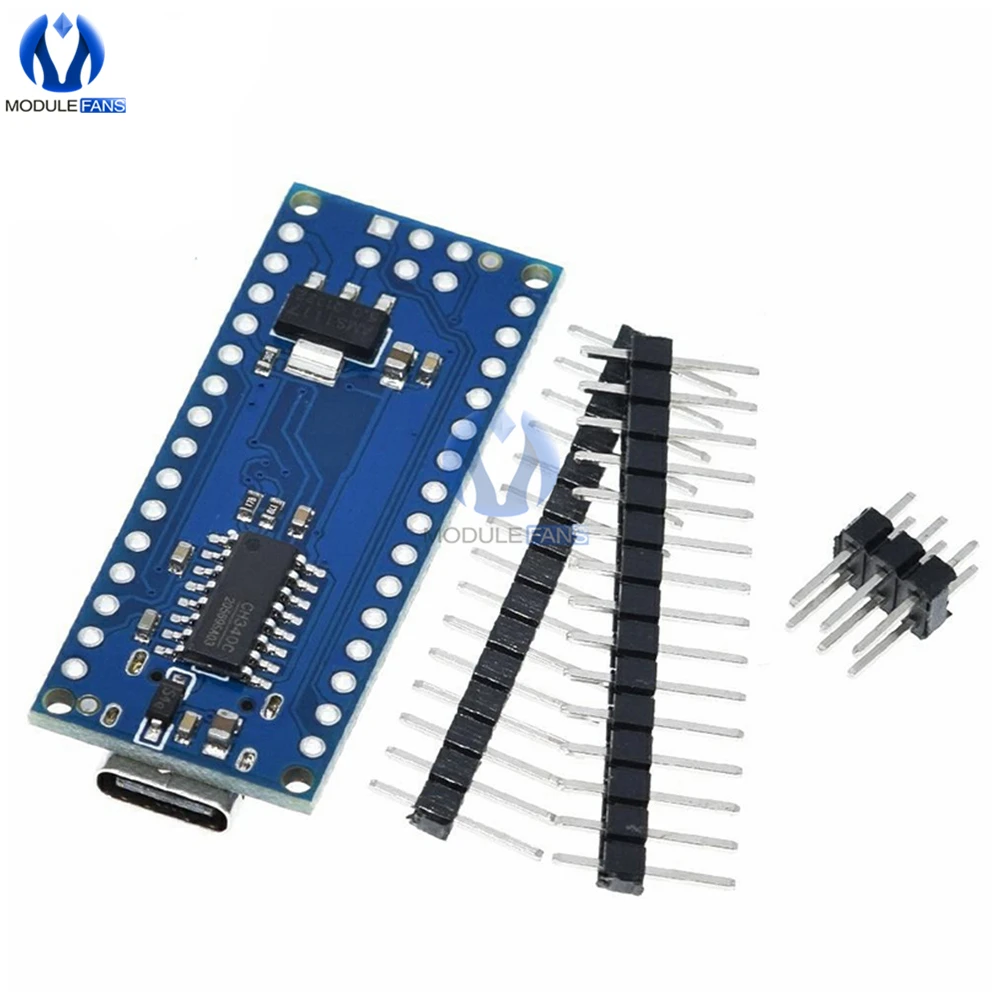 Atmega328 CH340 MINI Type-C Nano 3.0 USB-C Development Board Module ...