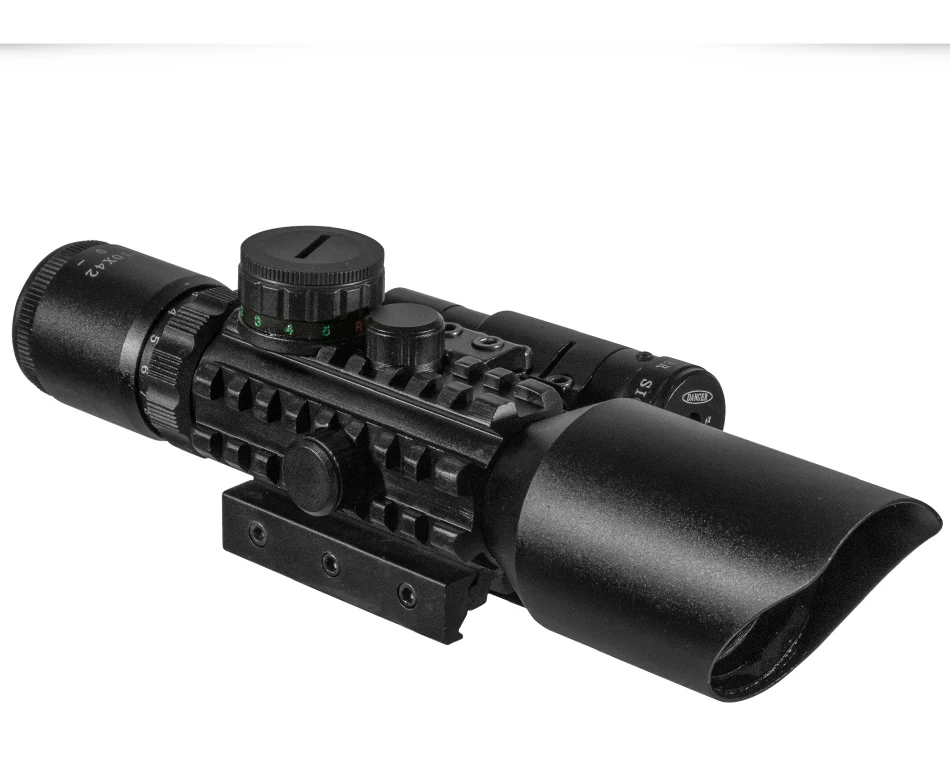FIRE WOLF 3-10x42 Holographic Sight Hunting Scope Outdoor Reticle Sight ...