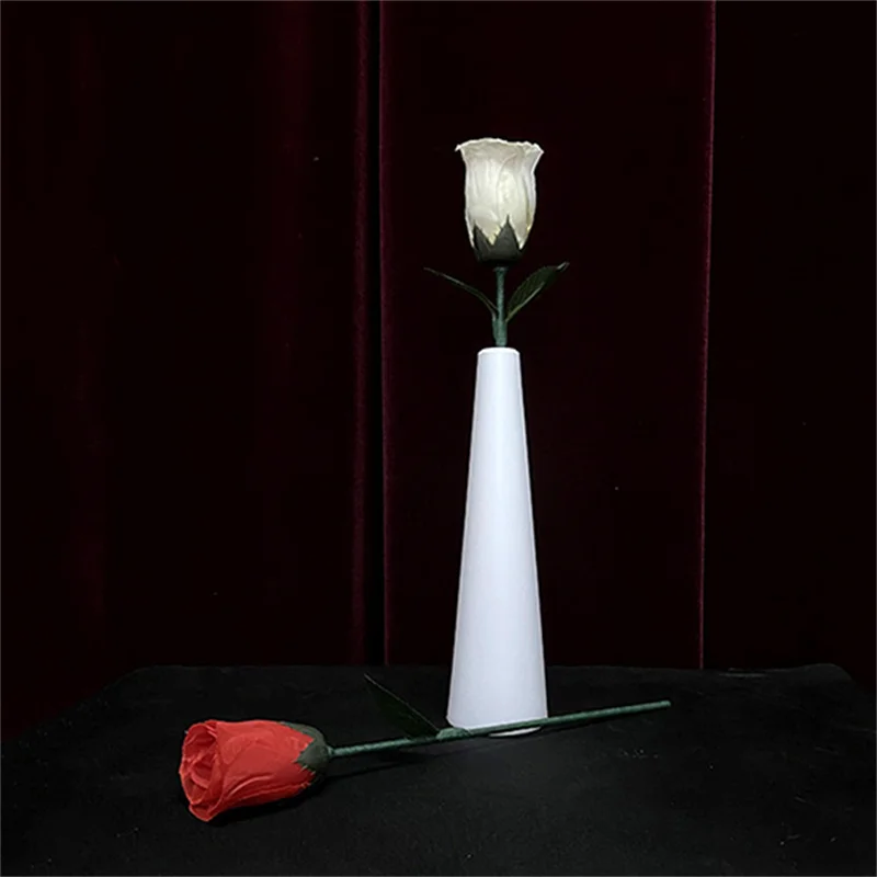 Rose Color Change Vase by JIN Magic Tricks Flower Four Times Changes ...