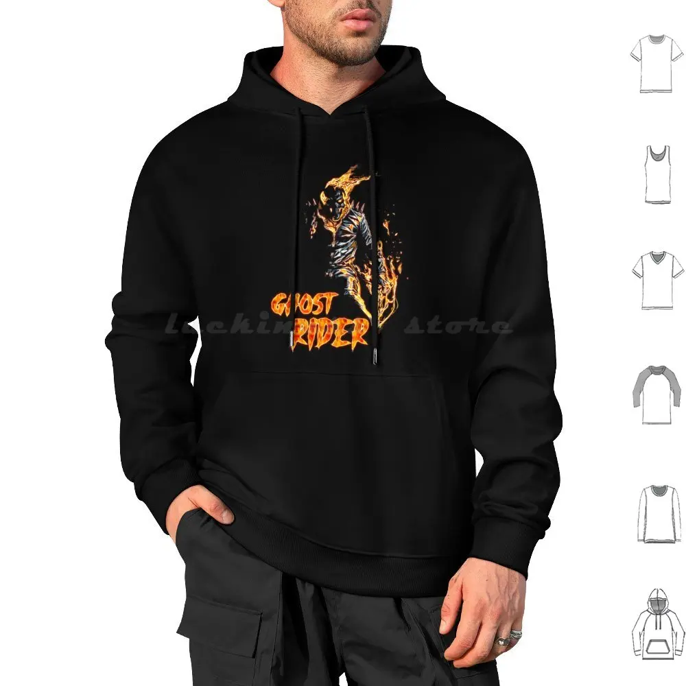 Gh0st-Rider-Skull-In-A-Fire-Hoodie-cotton-Long-Sleeve-Humor-Ghostrider ...