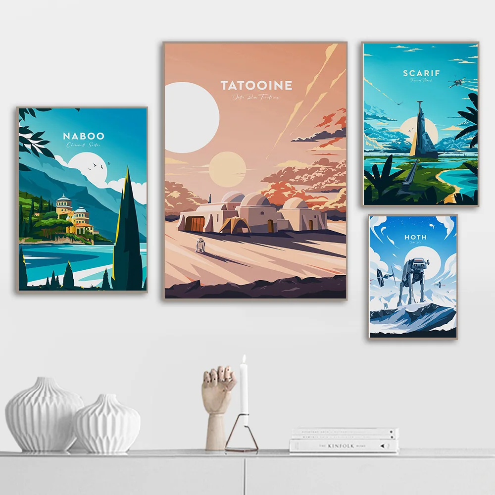 Minimalistische Filmplakate Zum Verkauf