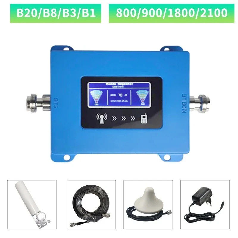 800-900-1800-2100-2600-mhz-Signal-Booster-2G-3G-4G-Signal-Booster-LTE ...