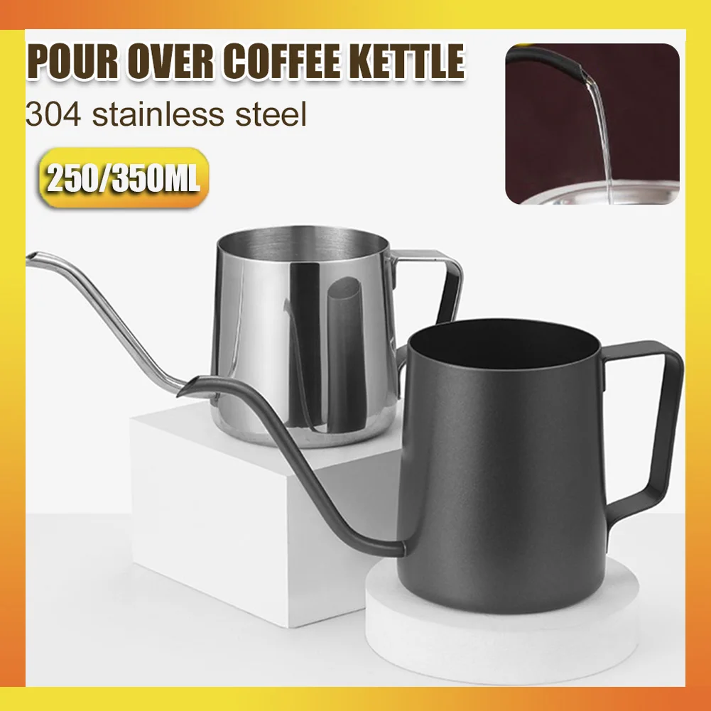 Stainless-Steel-Goose-Neck-Coffee-Pot-Hand-Drip-Italian-Machine-Moka ...
