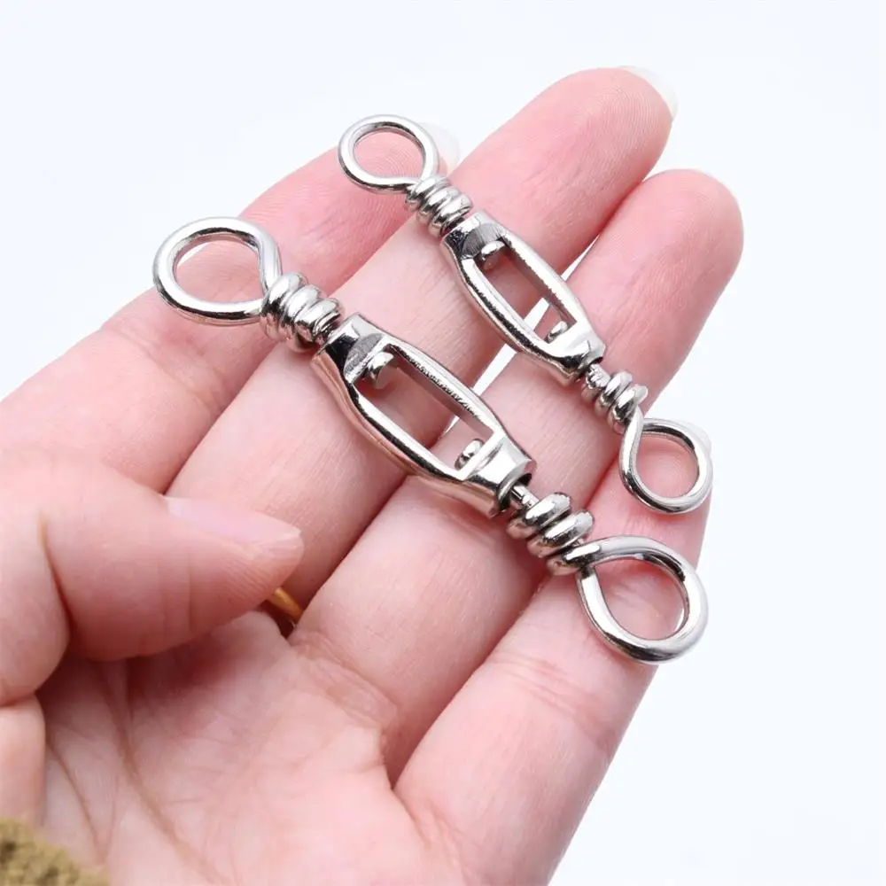 5 pcs Stainless steel universal rotating ring large object eight shaped ...