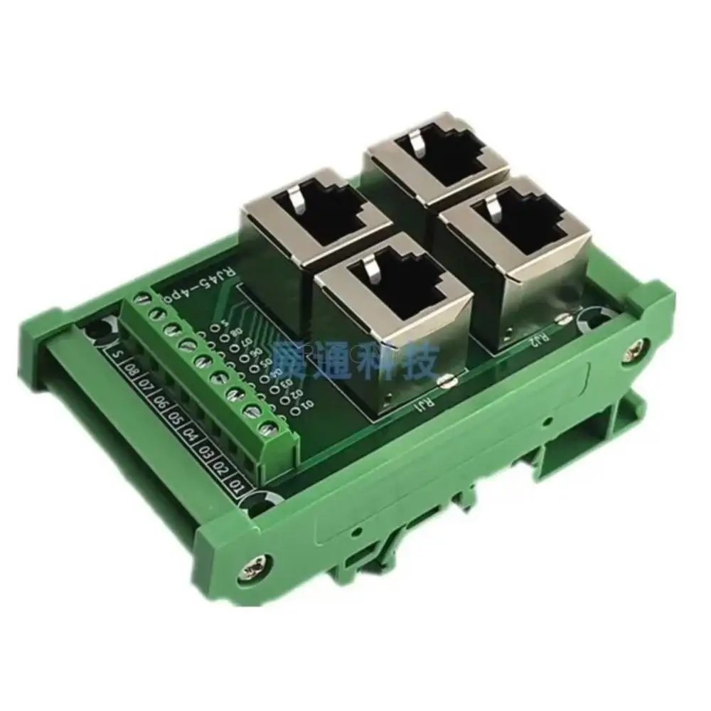 Rj45 Socket MECCANIXITY Horizontal Adaptor Test Board Port Adaptor Rj45 ...