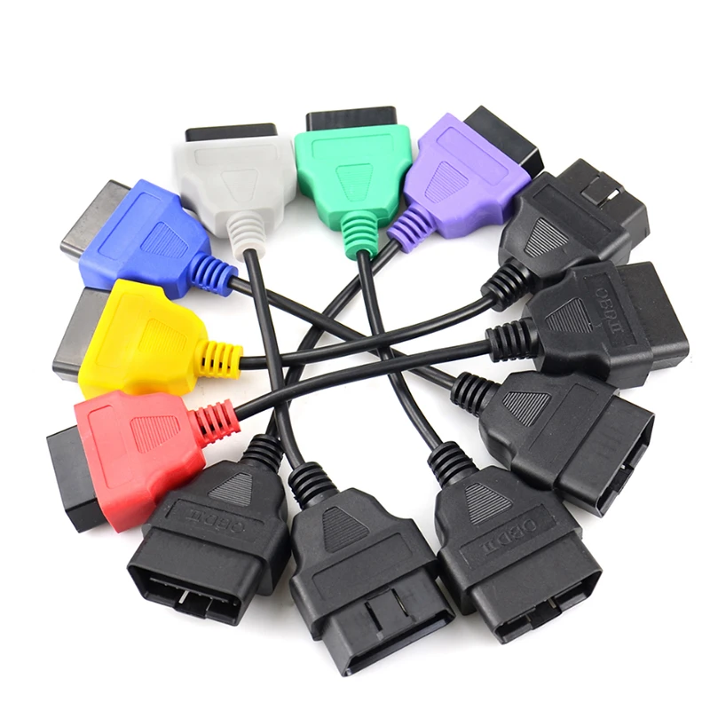 Multi Ecu Scan For Fiat Ecuscan Adapter Bundle Diagnostic Cable Total 6 ...