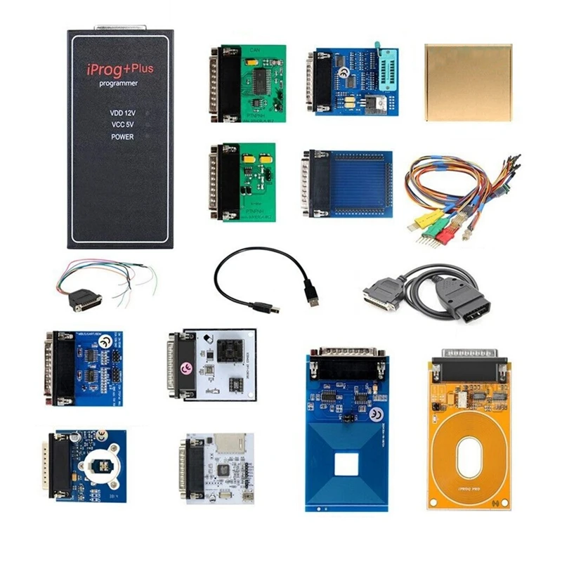 Iprog + plus pro v777 v85 adaptadores completos suporte iprog immo srs ...