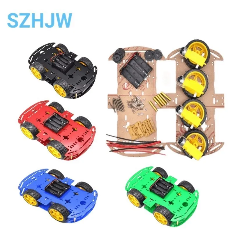 Motor-Smart-Robot-Car-Chassis-Electronic-Manufacture-DIY-Kit-Speed ...