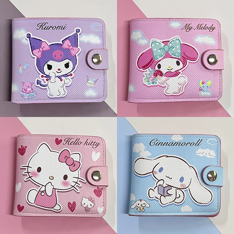 Kawaii-Sanrio-portafoglio-Hello-Kitty-Things-Kuromi-portamonete-in ...