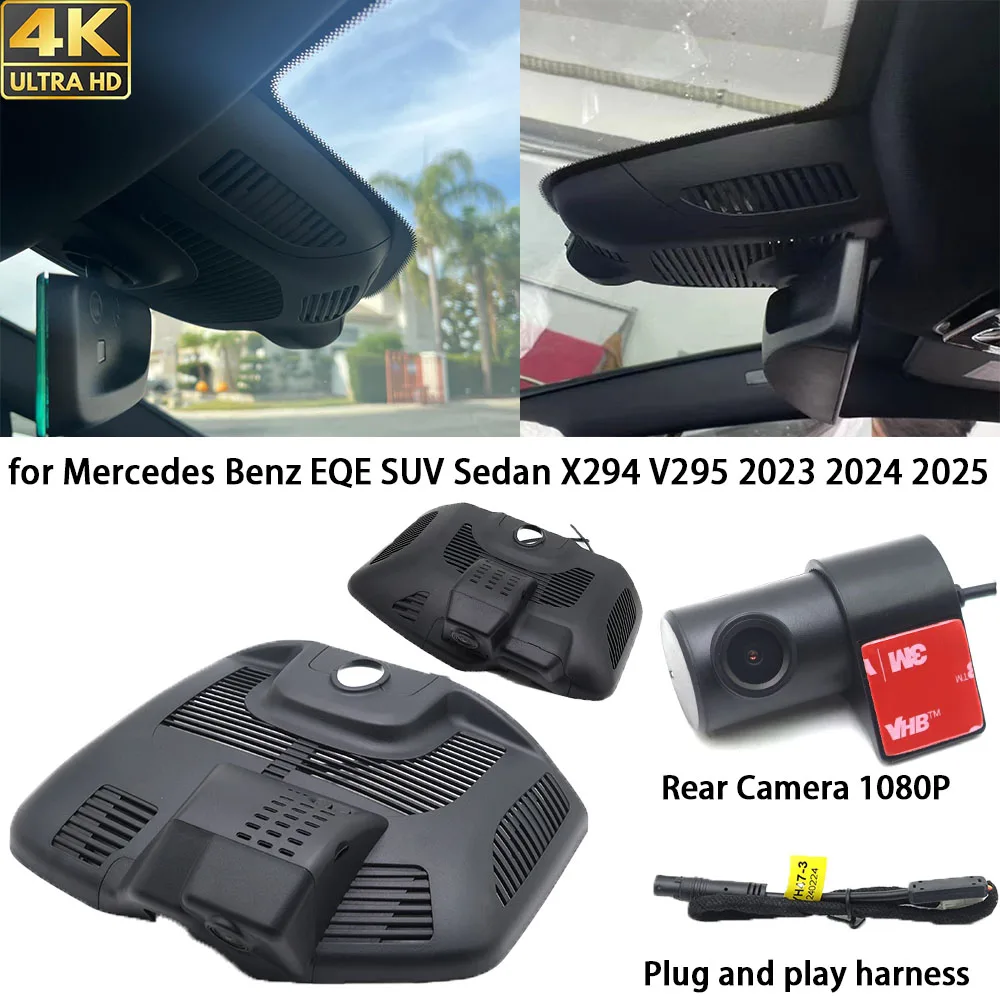 for Mercedes Benz EQE SUV Sedan X294 V295 2023 2024 2025 Dash Cam Front ...