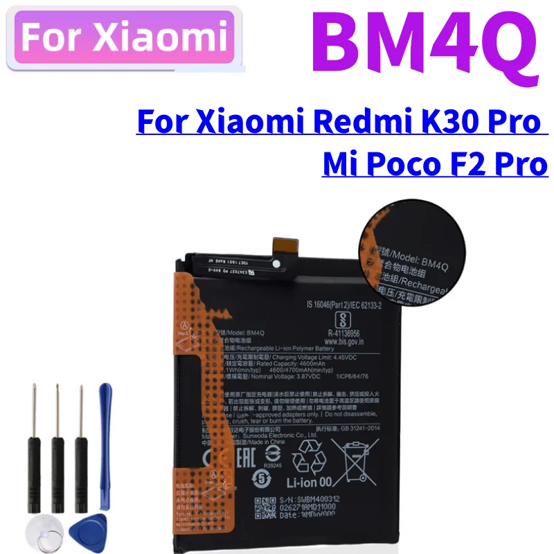 Replacement-Battery-BM4Q-For-Xiaomi-Redmi-K30-Pro-K30Pro-Poco-F2-Pro ...
