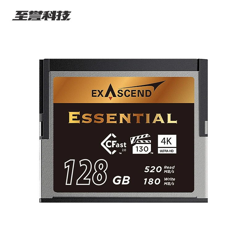 Original Exascend Essential Series CFast 2.0 128GB 256GB VPG 130 Memory Card 512GB 1TB Read ...