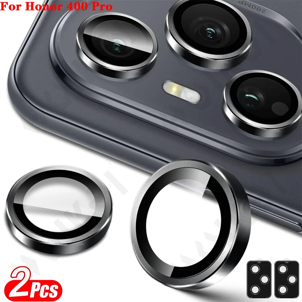 2 PCS for Honor 400 Pro / Honor 400 Camera Lens Protector Tempered ...