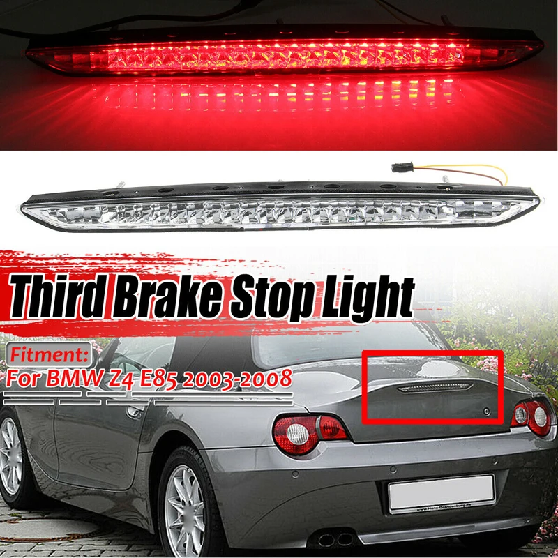 LED High Mount Stop Signal Lamp Third Tail Brake Warning Lights Fit For ...