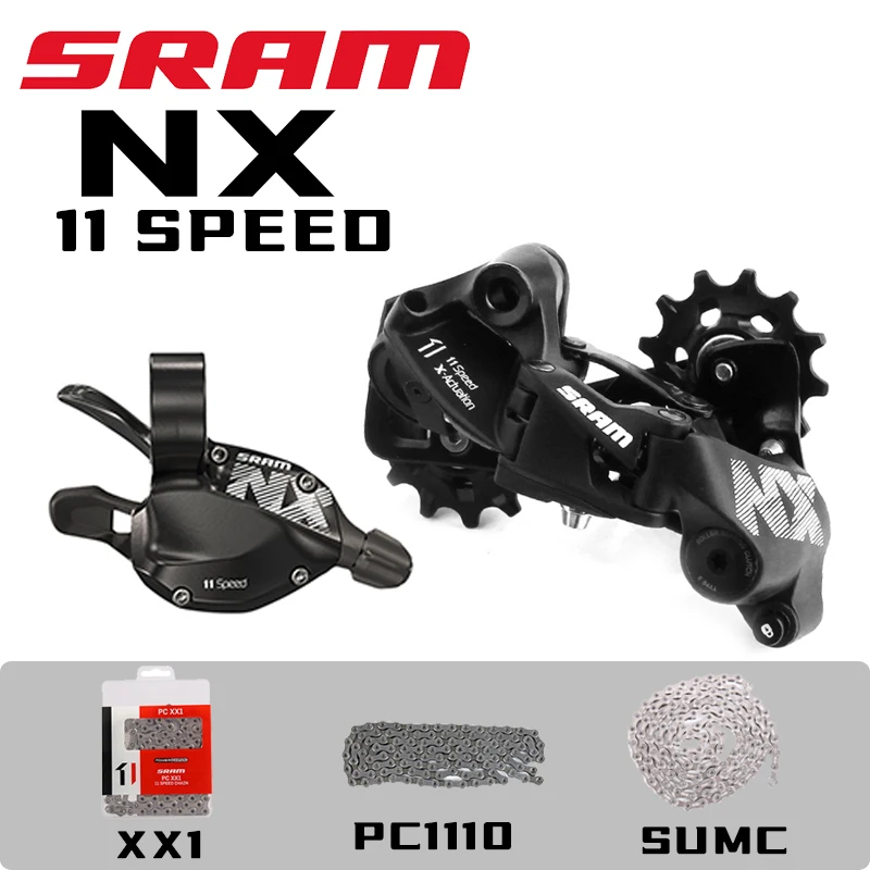 SRAM-NX-1X11-11-Speed-MTB-Bike-Groupset-Small-Kit-Right-Shifter-Lever ...