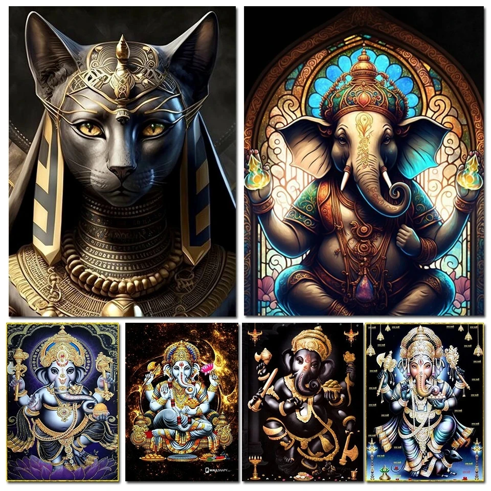 Hindu Elephant God Art