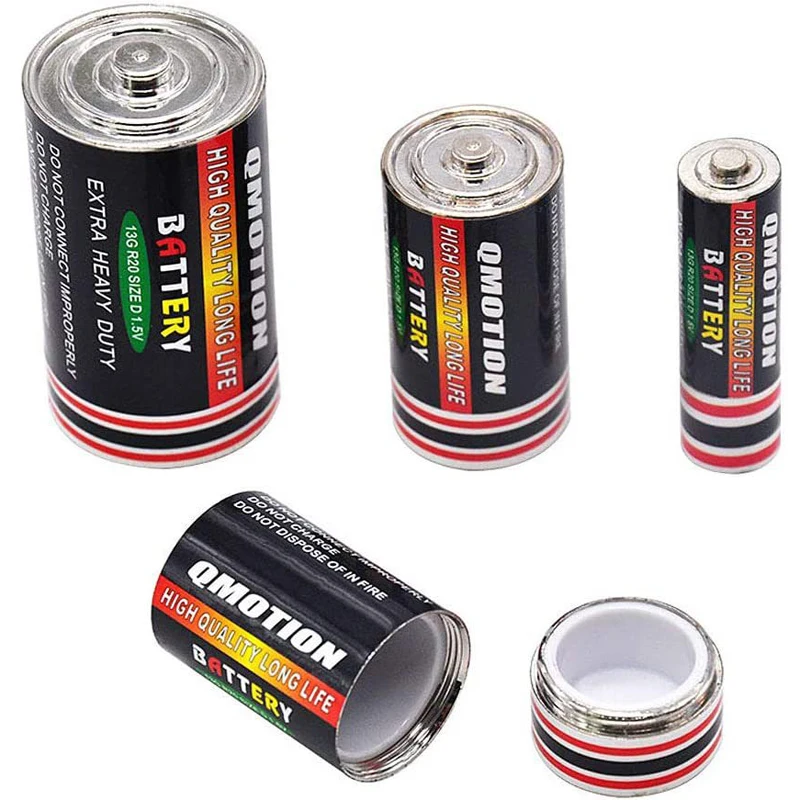 Battery-Diversion-Safe-Hidden-Secret-Compartment-Stash-Case-Discreet-to ...