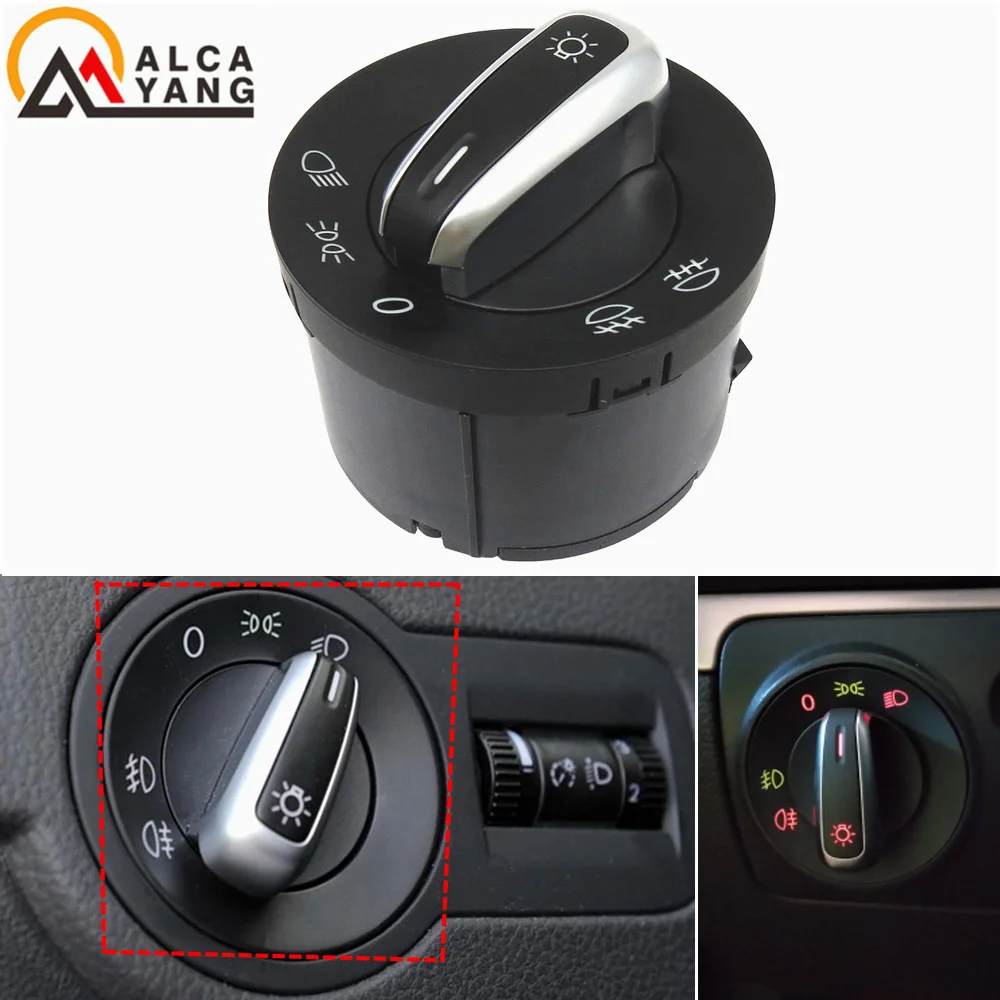 Car-Headlight-Fog-Lamp-Switch-Headlamp-Switch-Car-Accessorie-For ...
