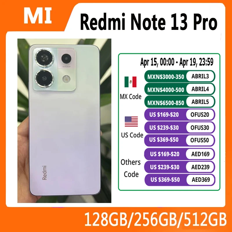 Xiaomi-Redmi-Note-13-Pro-5G-Smartphone-6-67-Snapdragon-7S-Gen-2-5100mAh ...
