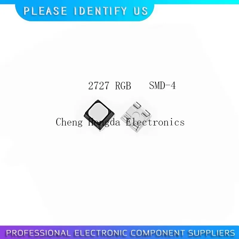 500-1000pcs 2727 RGB SMD-4 LED 2727RGB LED Diodo Light-Emitting-Diode ...