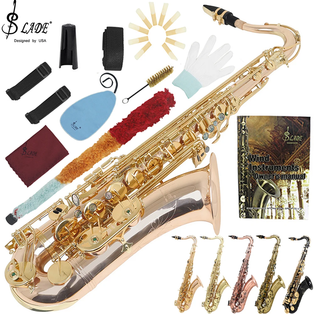 Instrumento-de-saxof-n-Tenor-SLADE-accesorios-profesionales-Saxof-n ...