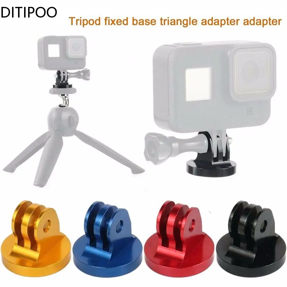 For-Gopro-Tripod-Mount-Adapter-1-4-Thread-Adapter-CNC-Aluminium-Alloy ...
