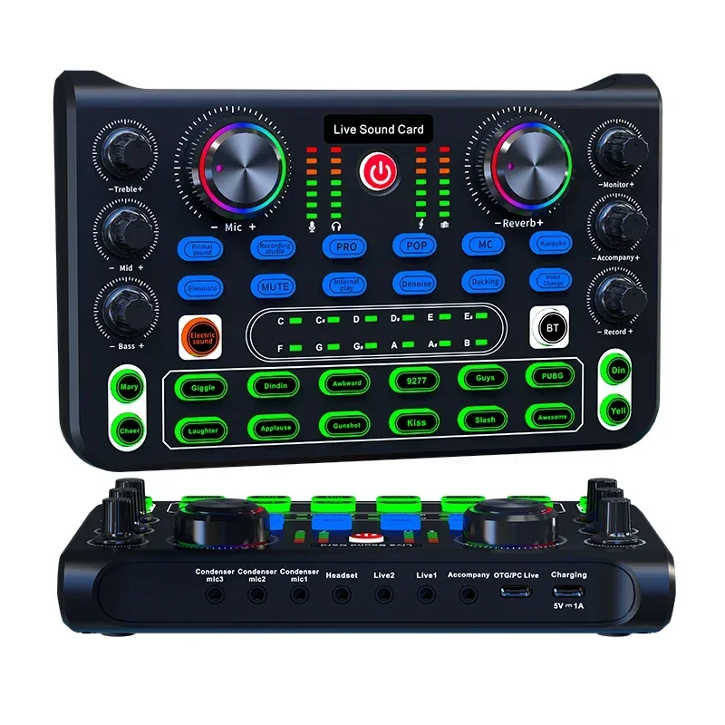 HD-X60-Sound-Card-English-Version-Professional-Sound-Cards-Audio-Mixer ...