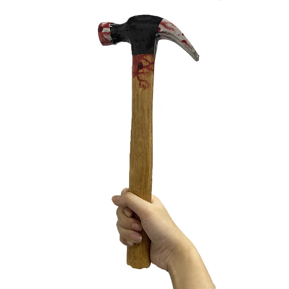 Halloween Axe Halloween Props Realistic Movie Weapons Foam Bloody Claw ...