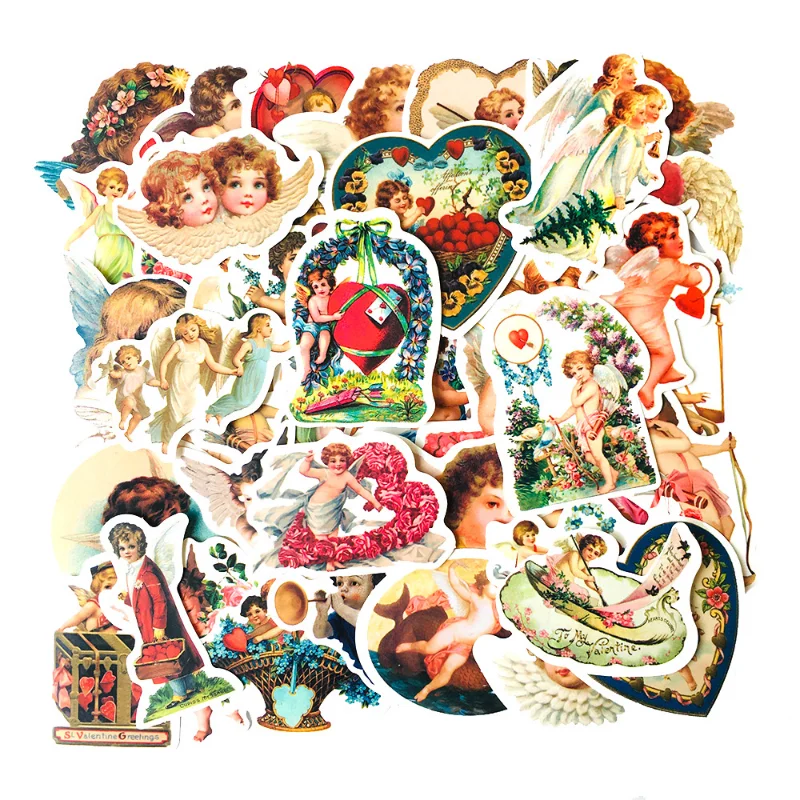 50pcs World Artist Work Famous Paintings Graffiti Aesthetic Stickers ...
