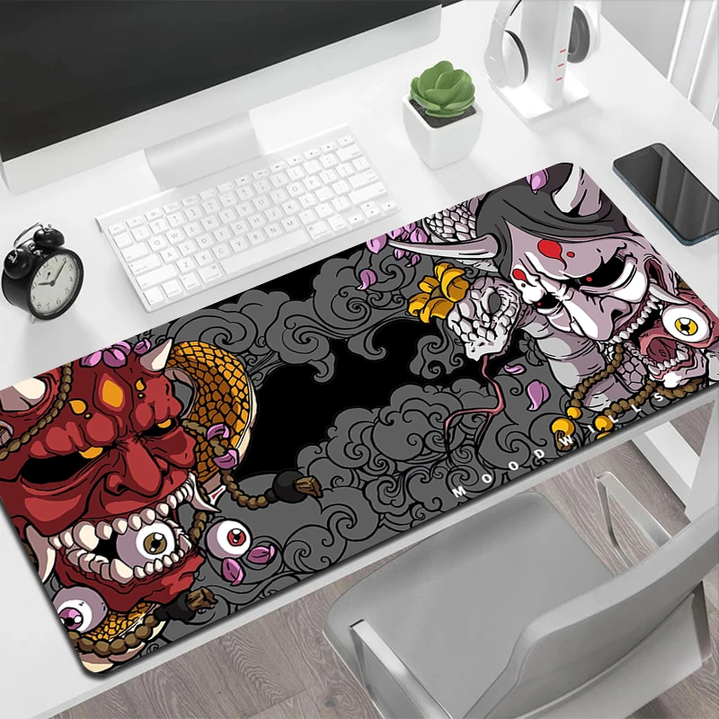 XXL-Large-Mouse-Pad-Japanese-Anime-Samurai-Devil-Game-Keyboard-Mat ...